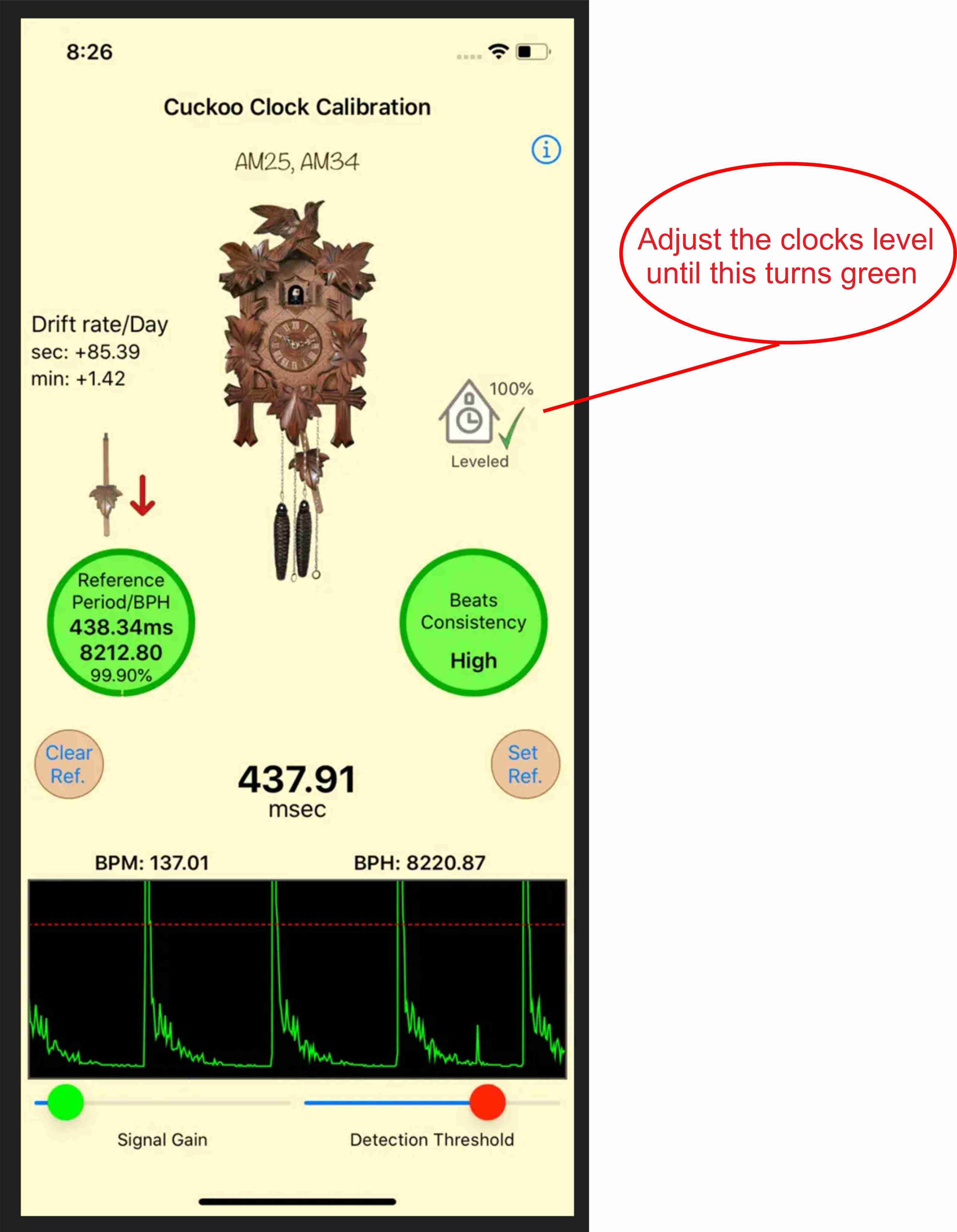 Clock setup at home – Ticking Along